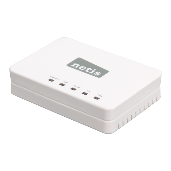 NETIS WF-2405 USER MANUAL Pdf Download | ManualsLib