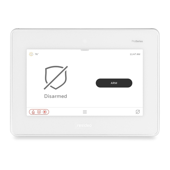 HONEYWELL HOME PROA7 INSTALLATION AND SETUP MANUAL Pdf Download ...