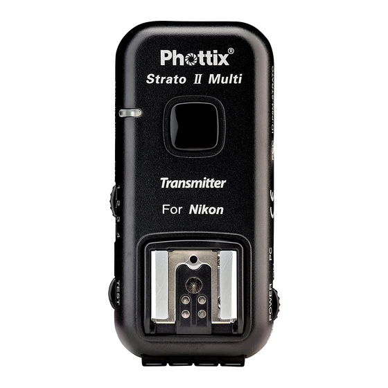 PHOTTIX STRATO II MULTI INSTRUCTION MANUAL Pdf Download | ManualsLib