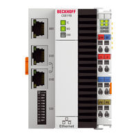 BECKHOFF CX8190 MANUAL Pdf Download | ManualsLib
