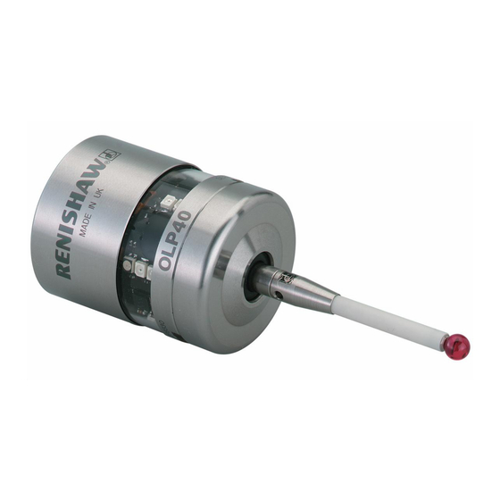 RENISHAW OLP40 INSTALLATION MANUAL Pdf Download | ManualsLib