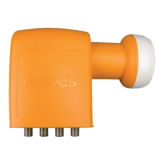 TELEVES LNB44 QUICK START MANUAL Pdf Download | ManualsLib