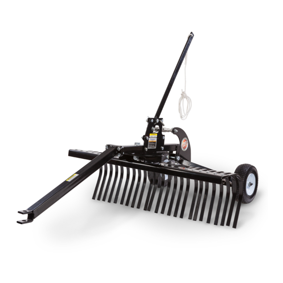 DR 48" LANDSCAPE RAKE SAFETY & OPERATING INSTRUCTIONS MANUAL Pdf ...