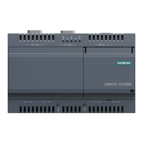 SIEMENS SIMATIC IOT OPERATING INSTRUCTIONS MANUAL Pdf Download | ManualsLib SIEMENS SIMATIC IOT OPERATING INSTRUCTIONS MANUAL Pdf Download | ManualsLib