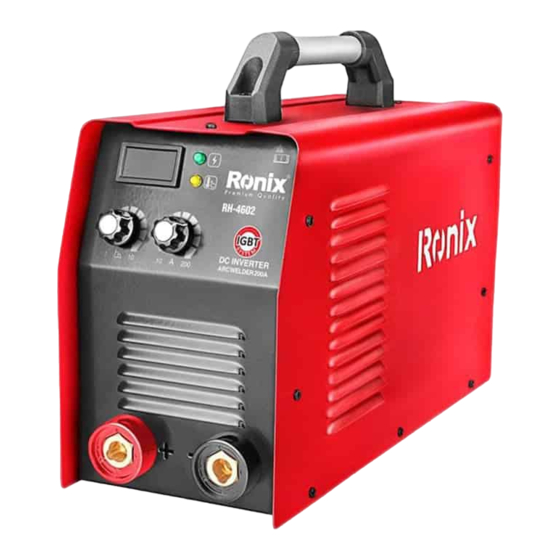 RONIX RH-4602 QUICK START MANUAL Pdf Download | ManualsLib