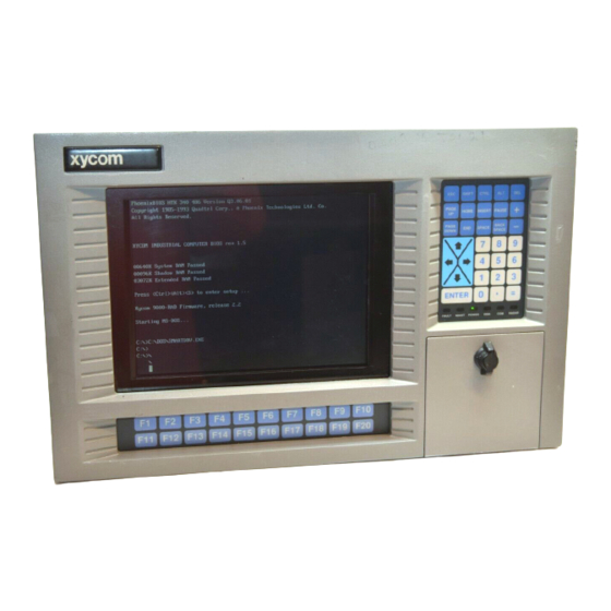 XYCOM 9485 MANUAL Pdf Download | ManualsLib