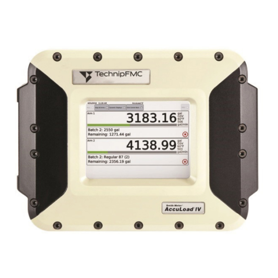 TECHNIPFMC SMITH METER ACCULOAD IV INSTALLATION & MAINTENANCE MANUAL ...