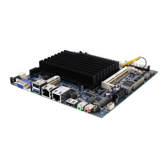 HABEY MITX-6770S-J1900 QUICK SETUP MANUAL Pdf Download | ManualsLib