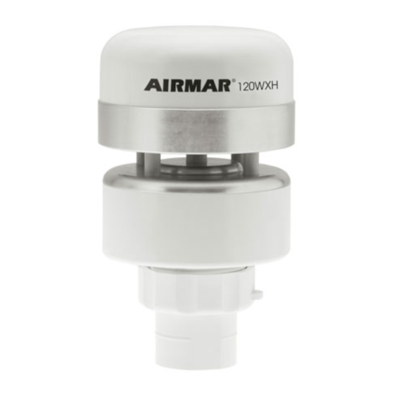 AIRMAR WEATHERSTATION 200WXR OWNER'S MANUAL & INSTALLATION INSTRUCTIONS ...