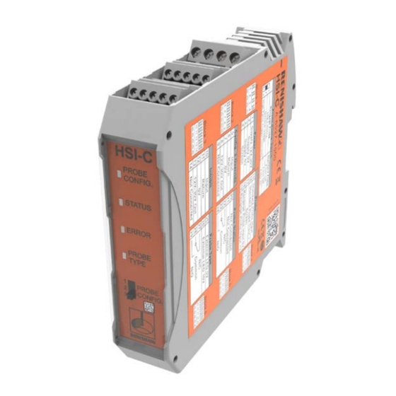 RENISHAW HSI-C QUICK START MANUAL Pdf Download | ManualsLib
