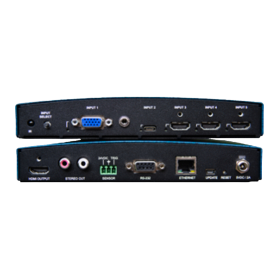 SP CONTROLS SP-SW5100-VUHD QUICK START MANUAL Pdf Download | ManualsLib