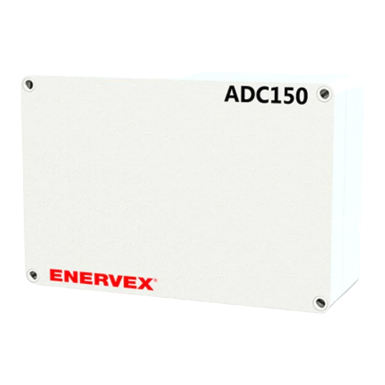 ENERVEX ADC150 PRODUCT INFORMATION Pdf Download | ManualsLib