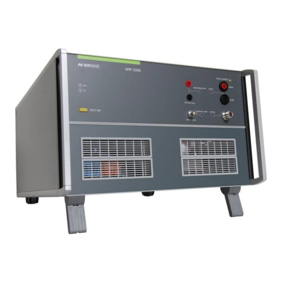 AMETEK AMP 200N MANUAL FOR OPERATION Pdf Download | ManualsLib