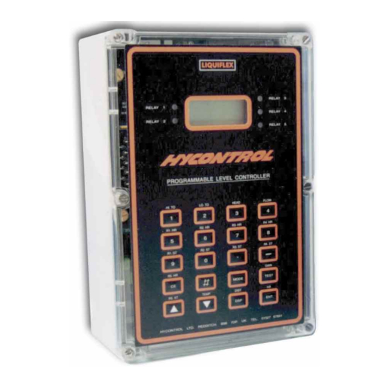 HYCONTROL REFLEX INSTRUCTION MANUAL Pdf Download | ManualsLib