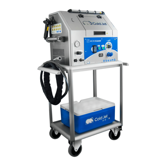 COLD JET I3 MICROCLEAN OPERATOR'S MANUAL Pdf Download | ManualsLib