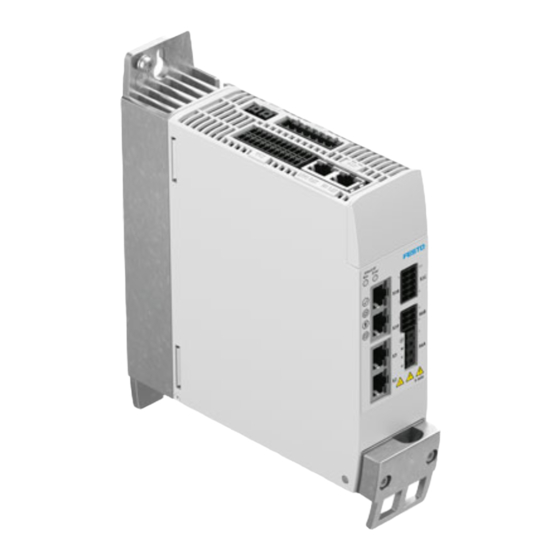 FESTO CMMT-AS-C2-3A S1 SERIES OPERATING INSTRUCTIONS MANUAL Pdf ...