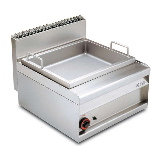 LOTUS COOKER BR-6G INSTRUCTIONS FOR INSTALLATION AND USE MANUAL Pdf ...