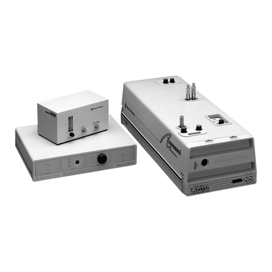 SPECTRA-PHYSICS TSUNAMI USER MANUAL Pdf Download | ManualsLib