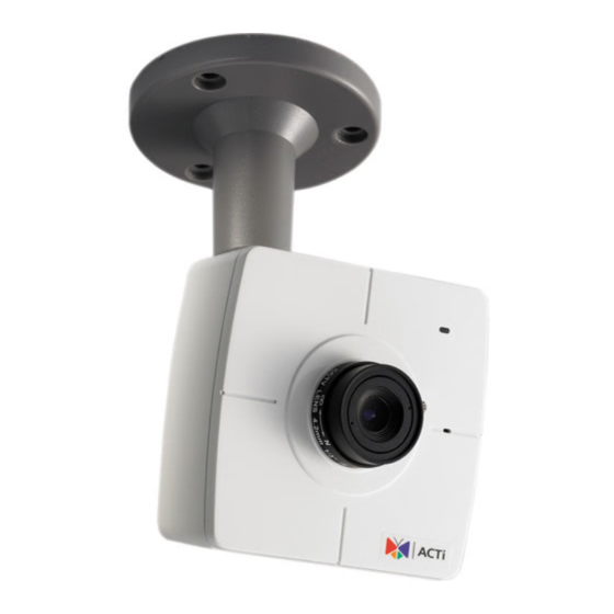 ACTI TCM-4511 HARDWARE USER MANUAL Pdf Download | ManualsLib