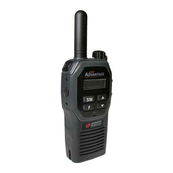 ADVANCED WIRELESS COMMUNICATIONS AWR ADVANTAGE PLUS QUICK START MANUAL ...
