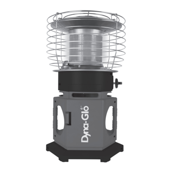 GHP GROUP DYNA-GLO HEAT AROUND 360 HA1360RH USER'S MANUAL AND OPERATING ...