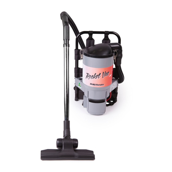 HAKO ROTOBIC ROCKET VAC INSTRUCTION MANUAL AND PARTS MANUAL Pdf ...