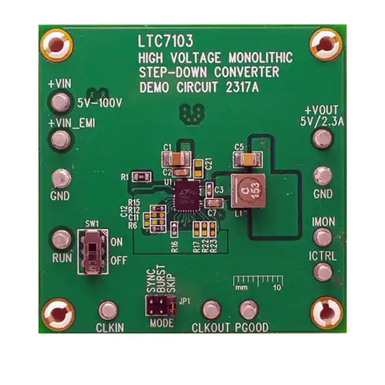 LINEAR TECHNOLOGY LTC7103 DEMO MANUAL Pdf Download | ManualsLib