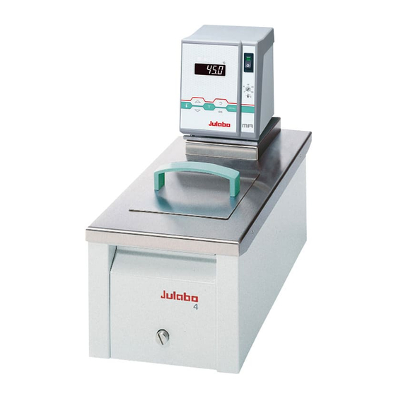 JULABO MA-4 OPERATING MANUAL Pdf Download | ManualsLib