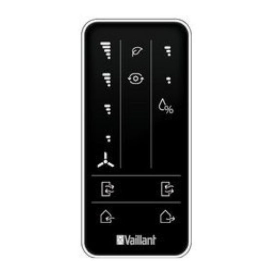 VAILLANT VAZ RC OPERATING INSTRUCTIONS MANUAL Pdf Download | ManualsLib