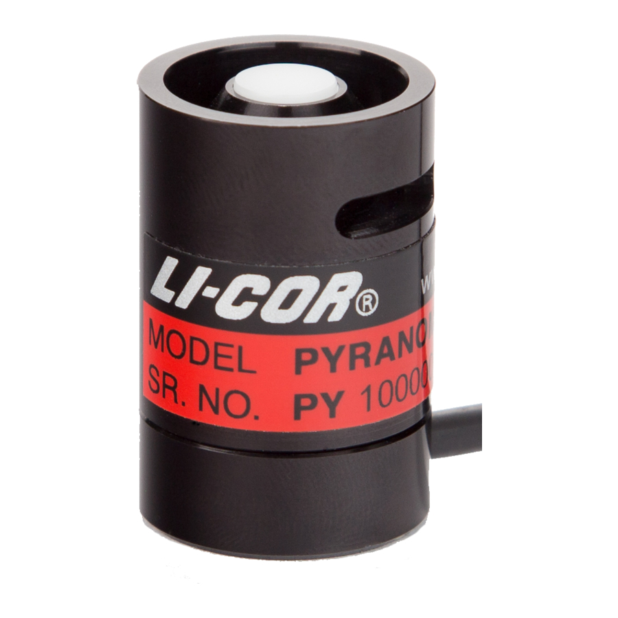 LI-COR LI-200R INSTALLATION MANUAL Pdf Download | ManualsLib