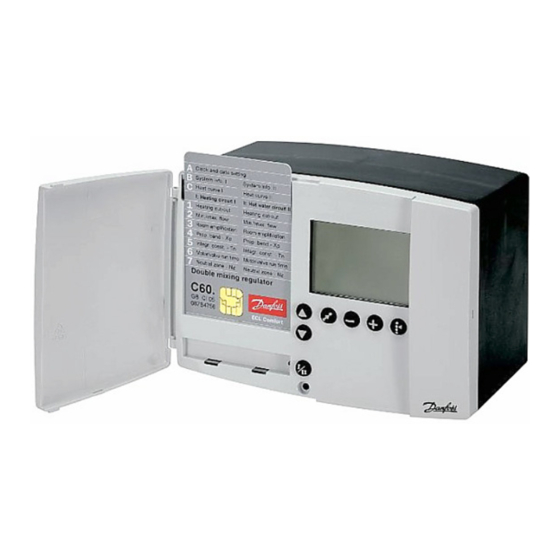 DANFOSS ECL COMFORT USER MANUAL Pdf Download | ManualsLib