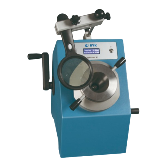 ATLANTA BYK BYKO-CUP M MANUAL Pdf Download | ManualsLib