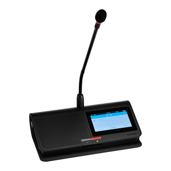 SHURE MICROFLEX MXCW MANUAL Pdf Download | ManualsLib