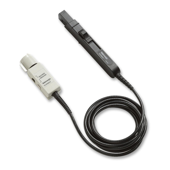 TEKTRONIX TCP202A INSTRUCTION MANUAL Pdf Download | ManualsLib