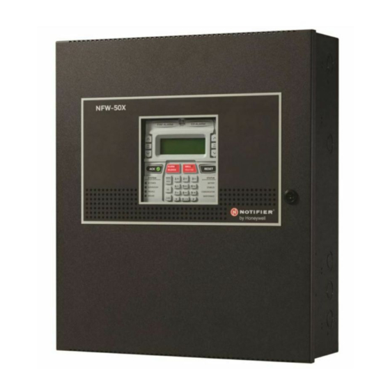 HONEYWELL NOTIFIER NFW-50X MANUAL Pdf Download | ManualsLib