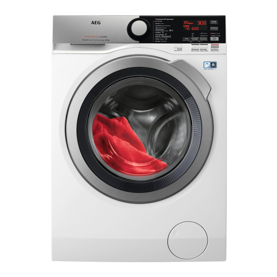 AEG L7WE786CBS USER MANUAL Pdf Download | ManualsLib