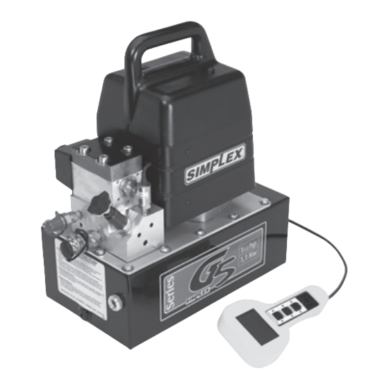 SIMPLEX G5 INSTRUCTION MANUAL Pdf Download | ManualsLib