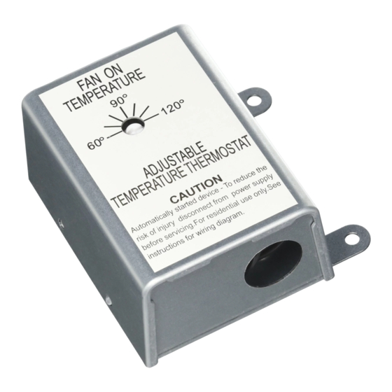 NUTONE RFTH-95 QUICK START MANUAL Pdf Download | ManualsLib