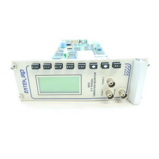 ENTEK IRD 6652 MANUAL Pdf Download | ManualsLib