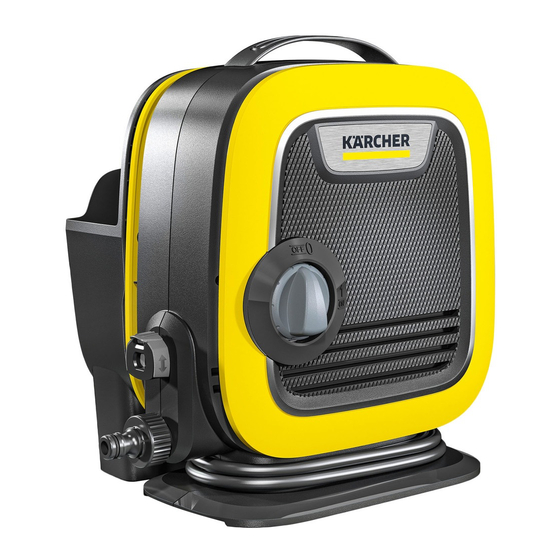 KÄRCHER K MINI ORIGINAL INSTRUCTIONS MANUAL Pdf Download | ManualsLib