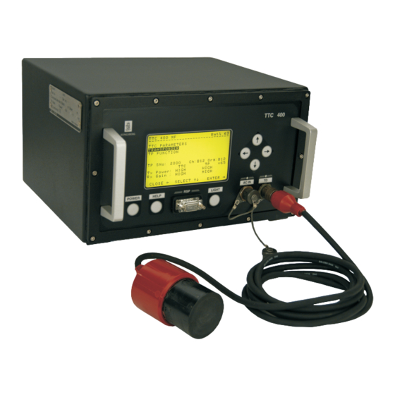KONGSBERG TTC 400 QUICK START MANUAL Pdf Download | ManualsLib