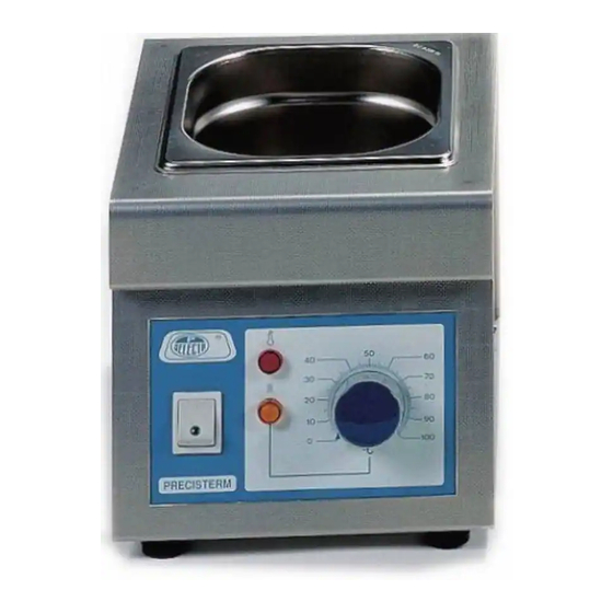 SELECTA PRECISTERM 2L INSTRUCTION MANUAL Pdf Download | ManualsLib
