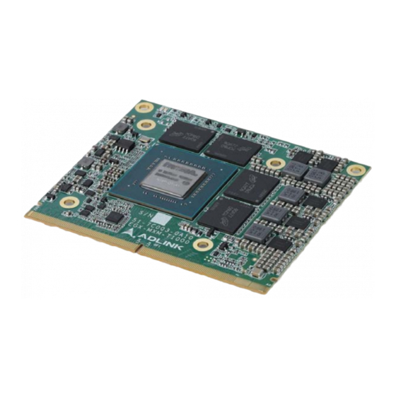 ADLINK TECHNOLOGY EGX-MXM-T1000 USER MANUAL Pdf Download | ManualsLib