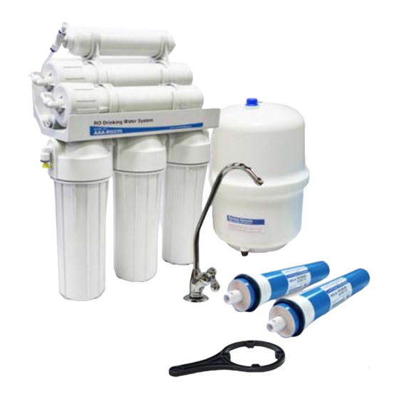 WATERANYWHERE AAA-RO200W MANUAL FOR INSTALLATION, OPERATION AND ...