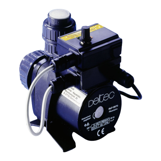 DELTEC HLP 4040 OPERATING INSTRUCTIONS AND SPARE PARTS LISTS Pdf ...