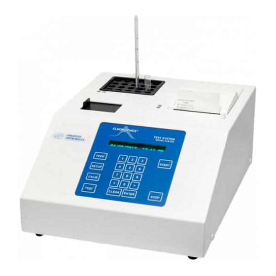 ADVANCED INSTRUMENTS FLUOROPHOS FLM300 SERVICE MANUAL Pdf Download ...