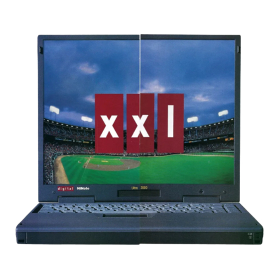 DIGITAL EQUIPMENT HINOTE ULTRA 2000 ADDENDUM Pdf Download | ManualsLib