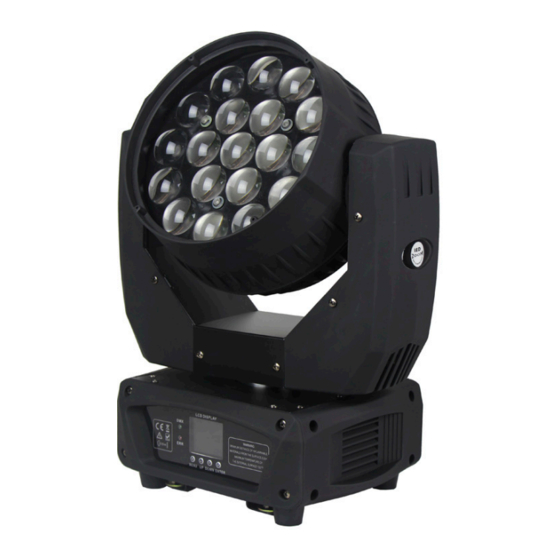 MJ LED LIGHTNING MJ-1029A USER MANUAL Pdf Download | ManualsLib