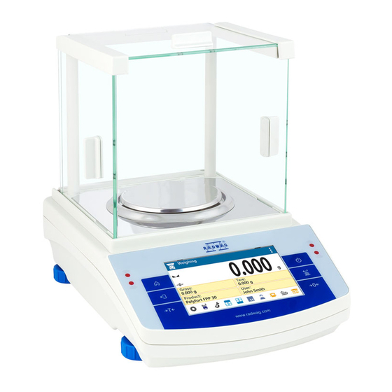 RADWAG X2 SERIES USER MANUAL Pdf Download | ManualsLib