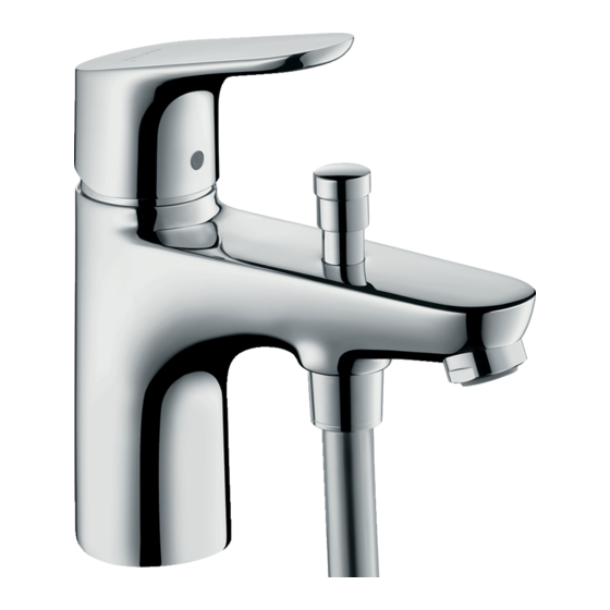 HANS GROHE FOCUS 31930000 INSTRUCTIONS FOR USE/ASSEMBLY INSTRUCTIONS ...